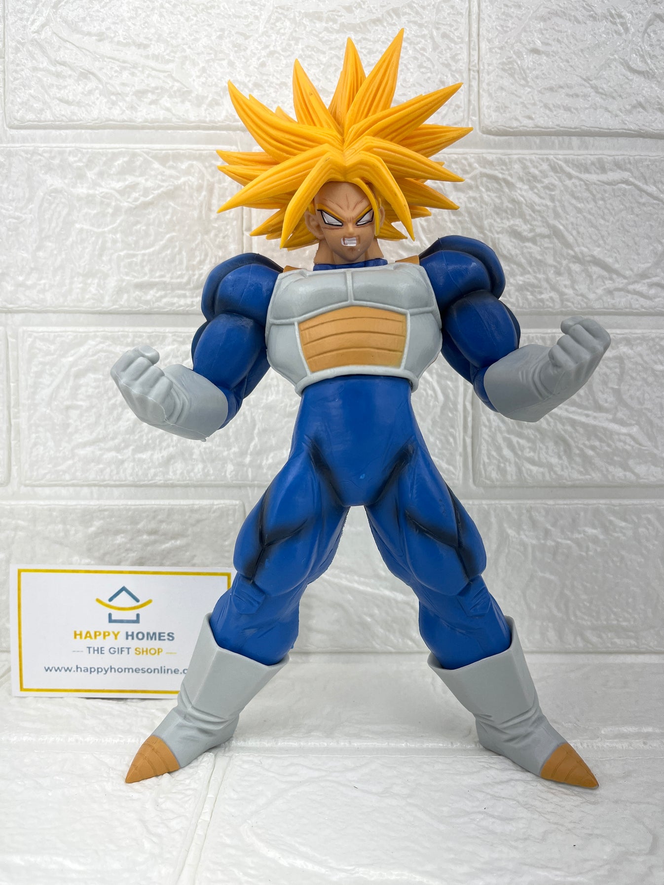 25 cm Trunks Blue Armor Super Saiyan Dragon Ball Z Figurine – Happy Homes