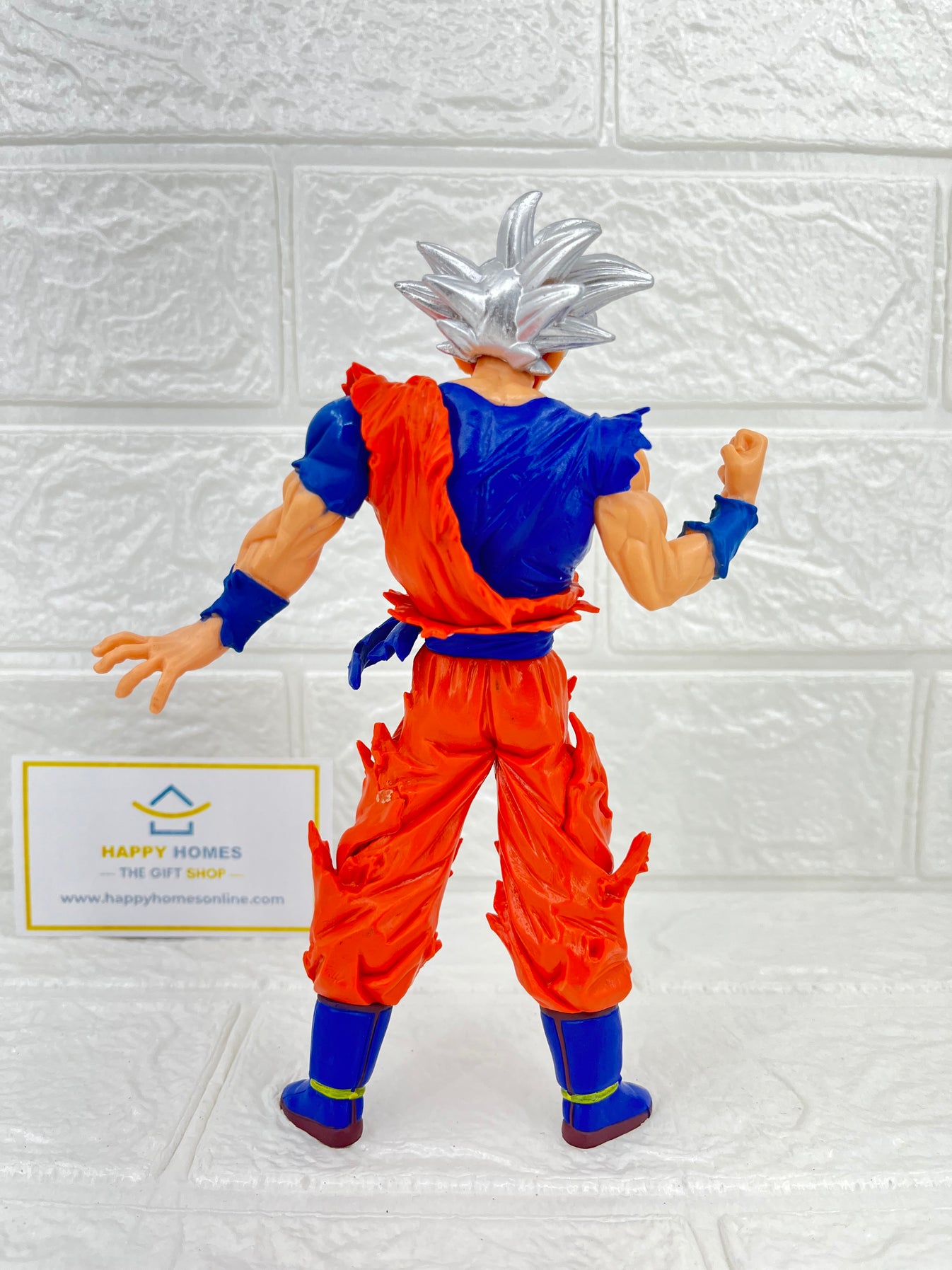 18 cm Silver Hair Goku Dragon Ball Super Figurine – Happy Homes