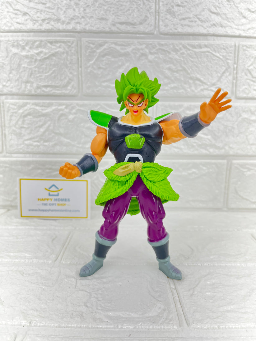 21 cm Green Hair Broly Dragon Ball Super Figurine – Happy Homes