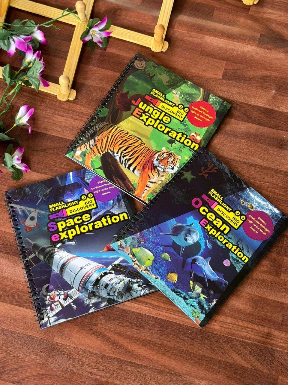 Flashlight Searching Book – Happy Homes