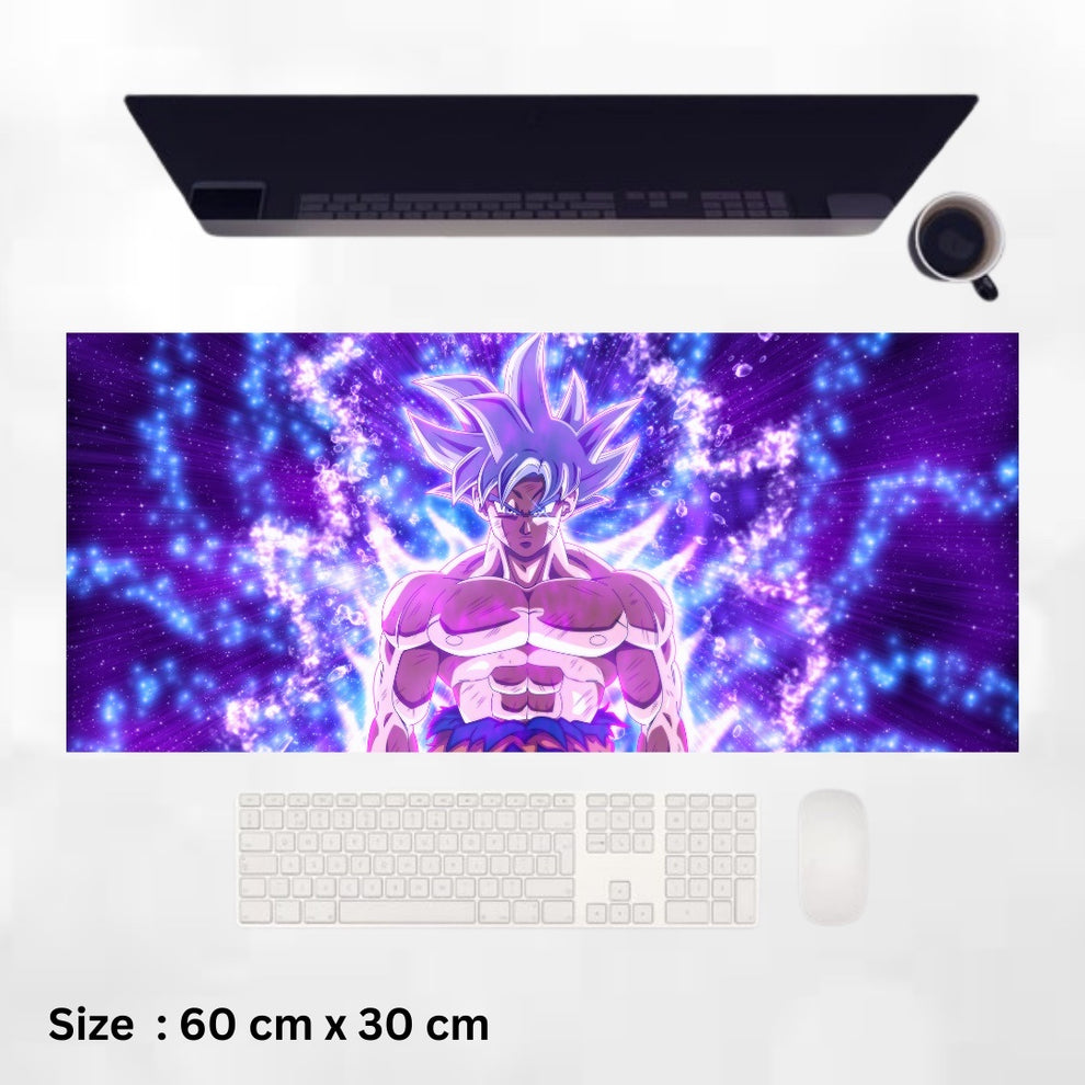 Serious Ultra Instinct Goku Dragonball Z - Desk Mat - 60 x 30 x 0.3 cm ...