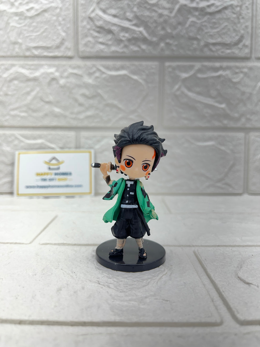 Green Tanjiro Small Demon Slayer Figurine – Happy Homes