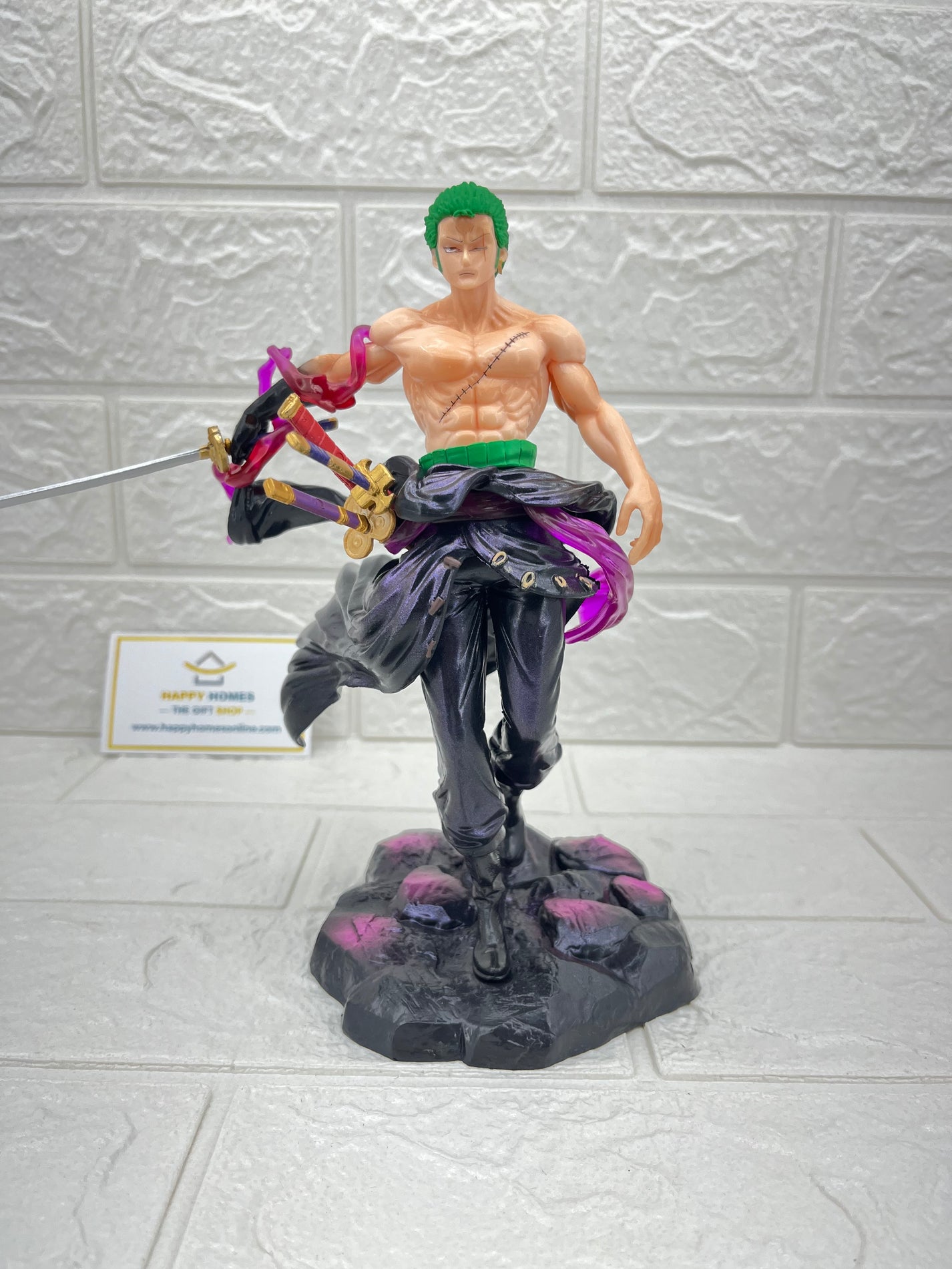 Sword Ready Zoro One Piece Figurine – Happy Homes