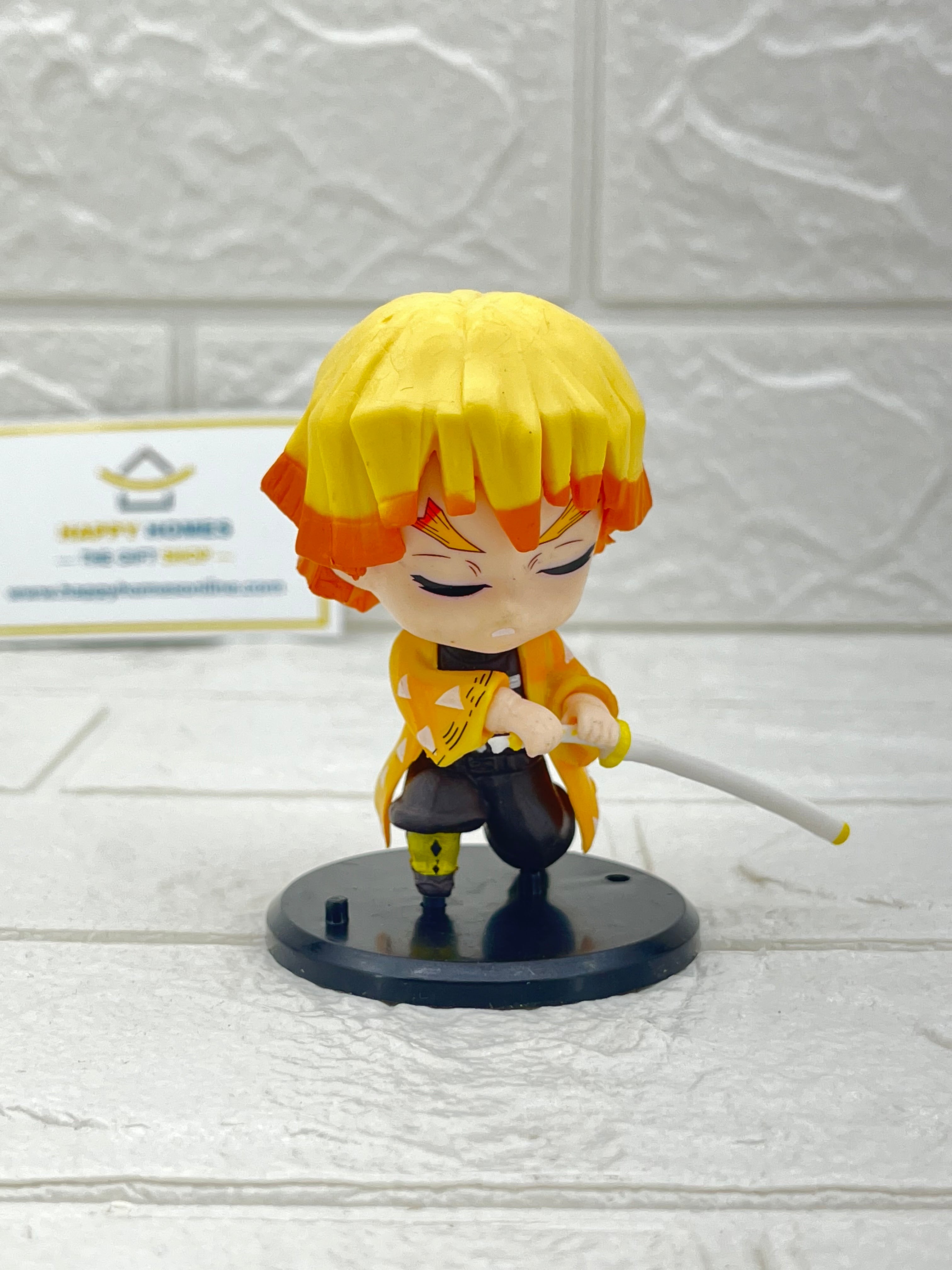 Closed Eyes Small Zenitsu Demon Slayer Figurine – Happy Homes