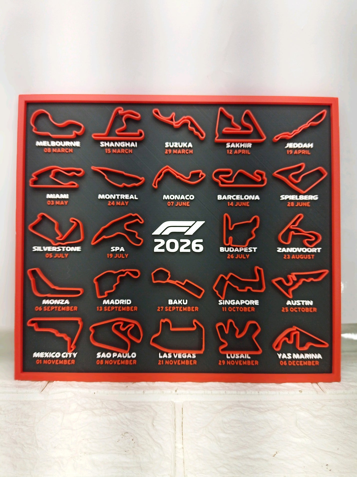F1 Calendar – Happy Homes